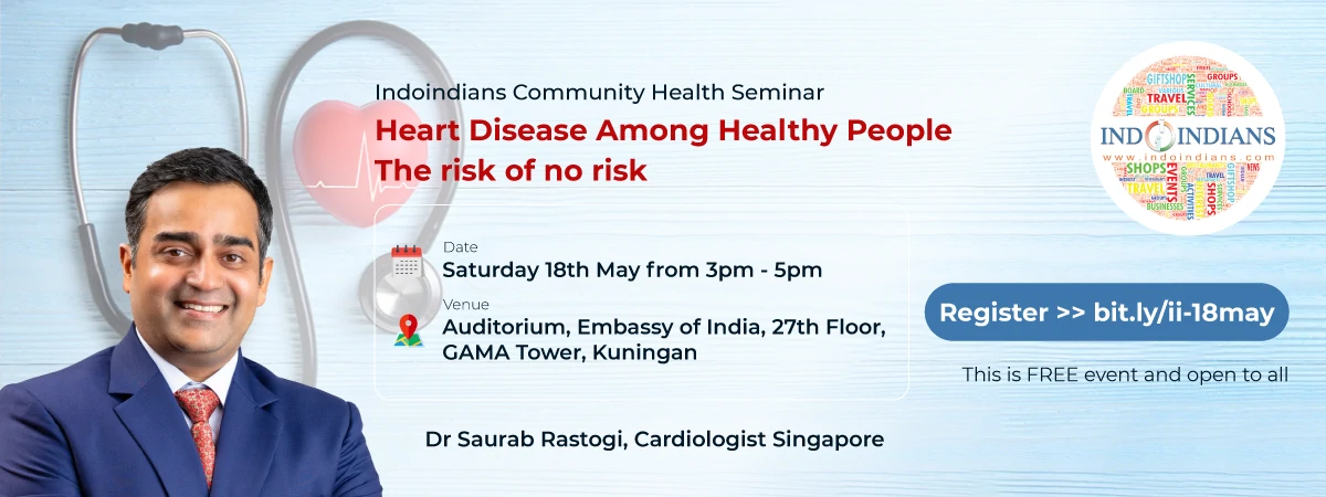 Indoindians Community Health Seminar - Indoindians Event