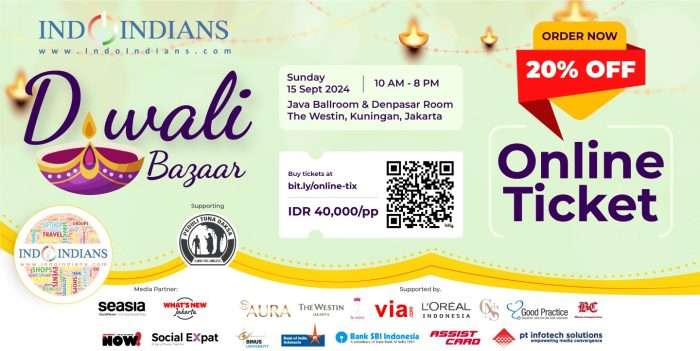 Online Ticket Indoindians Diwali Bazaar